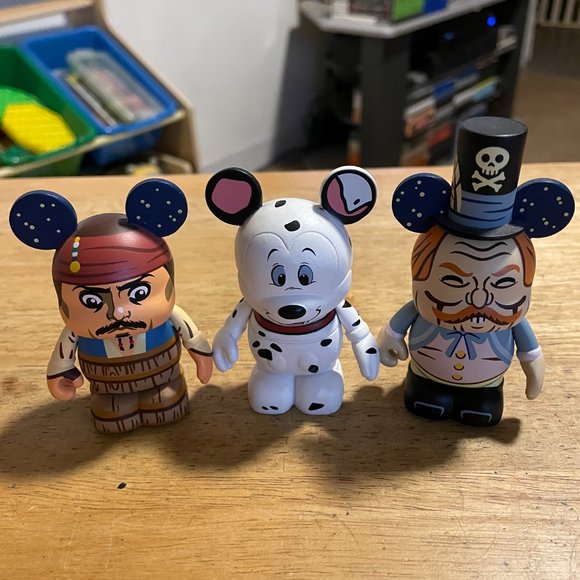 Disney | Toys | Disney Parks Vinylmation 1 Dalmations Mickey2 Pirates ...